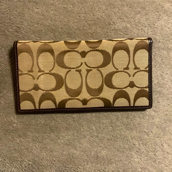 Coach | Accessories | Coach Checkbook Cover | Poshmark